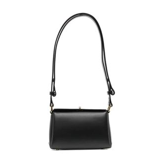 Plan C Mini gefaltete Ledertasche - - Bags - Damen - Schwarzk - ONE SIZE