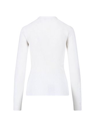 Moncler Womens Sweaters White Viscose