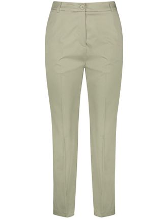 Gerry Weber Damen Schmale 7/8 Hose unifarben 7/8 L&auml;nge Sage 34
