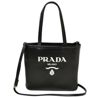 Prada Sac cabas en nylon Pre-owned - Femme - Pre-owned - Noir - Taille: ONE Size