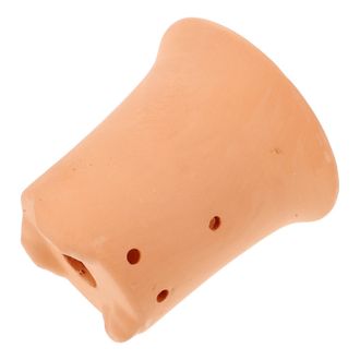 Hemobllo Tontopf f&uuml;r Sukkulenten und Orchideen Atmungsaktiver Keramik Blumentopf mit Abflussloch Mittelgro&szlig;er Pflanzk&uuml;bel f&uuml;r Zimmer Fenster Balkon