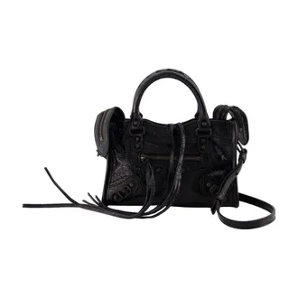 Balenciaga Le City Top Handle Bag - Black