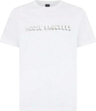 Moose Knuckles Homme, Tops, Blanc, Taille: XL M16Mt707 T-Shirt