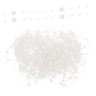 Valiclud K&uuml;nstliche Perlenkette Kunststoff 30 St&uuml;ck Schwimmend Hochzeitsdeko Tischdekoration Vase Schmuck Zubeh&ouml;r