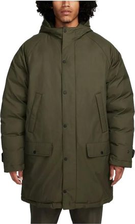 Nike Homme, Manteaux, Vert, Taille: L Parka Isol&eacute;e Cargo Khaki Eco Friendly