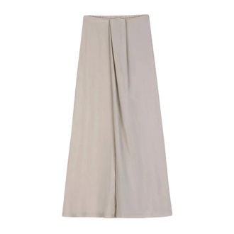 Alysi Wide Hosen - - Trousers - Damen - Beige - XS