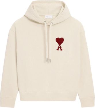 Ami Ami de Coeur Hoodie - - Sweatshirts & Hoodies - unisex - Beige - XS