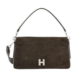 Hogan H-Turn Flap Bag - - Bags - Damen - Braun - ONE SIZE