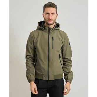 Yes-Zee YES Zee, Homme, Vestes, Vert, Taille: XL Veste &agrave; capuche