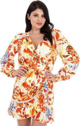 Guess Sommerkleid Hafa W3GK34 WFCY0 Bunt Regular Fit