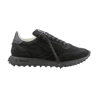 Valsport Schwarzer Wildleder-Sneaker mit niedrigem Oberteil - - Shoes - Herren - Schwarzk - 37 EU
