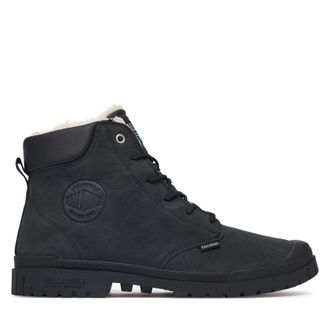 Palladium Schn&uuml;rstiefeletten Palladium Sp20 Cuff Lth Wp Wl 79067-008-M Schwarz