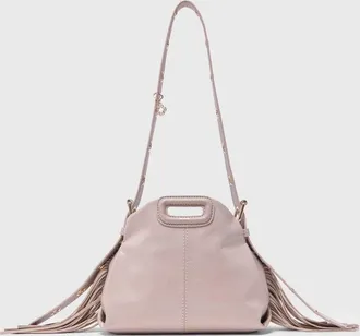 Maje Tasche Miss M Mini, Naplak-leder - Beige - Maje