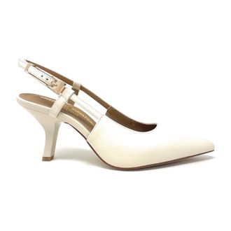 Janet & Janet Femme, Chaussures, Beige, Taille: 40 EU Escarpin Slingback