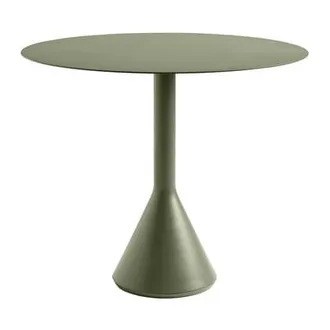 HAY Table ronde Palissade - Vert - Béton teinté - Designer Ronan & Erwan Bouroullec