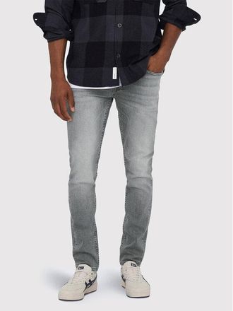 Only & Sons Jeans Loom 22023227 Grau Slim Fit