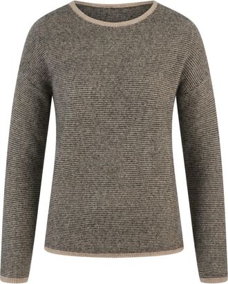 Fadenmeister Berlin Rundhals-Pullover Fadenmeister Berlin schwarz