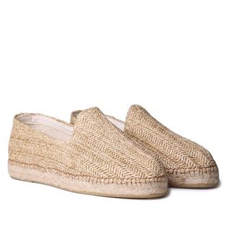 Toni Pons Damasc Espadrilles pour homme fabriqu&eacute;es en raphia, naturel, 44 EU