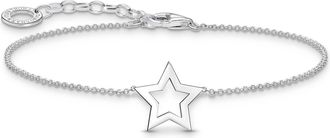 Thomas Sabo Thomas Sabo Armband mit Stern-Anhänger 925 Sterlingsilber A2162-001-21