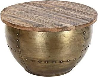 DKD Home Decor Beistelltisch, Aluminium, Standard