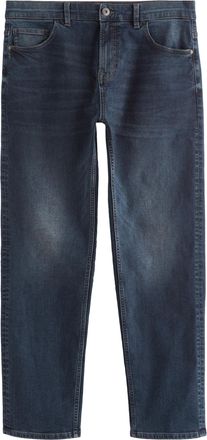 Next Herren Straight Fit Stretch-Jeans Blau Dunkel W: 38 / L: 31