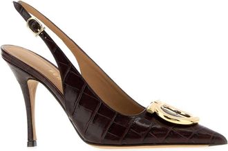 Ferragamo T.moro6310biscotto Scarpe Con Tacco High Heel Shoes