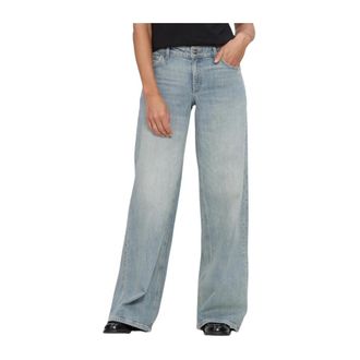 Lee Weite Hose mit Bundfalten - - Jeans - Damen - Blau - W25