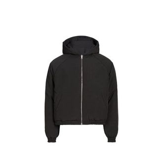 Arte Blouson uni &agrave; capuche