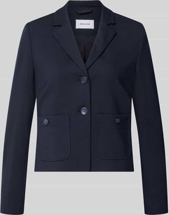 More & More Blazer aus Viskose-Mix mit Reverskragen
