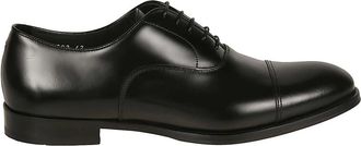 Doucal's Homme, Chaussures, Noir, Taille: 40 1/2 EU Cap Toe Oxford