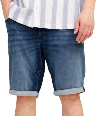 Jack & Jones JACK&JONES Herren Jjirick Jjicon I.k Mf 118 Sn Shorts, Blue Denim, XXL