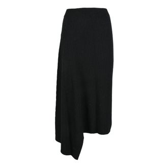 Max Mara Femme, Jupes, Noir, Taille: 38 FR Jupe Lana Cashmere