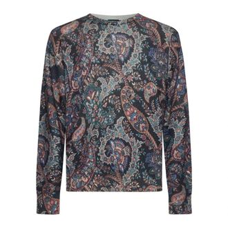 Etro Pullover mit floralem Paisley-Print - - Knitwear - Herren - Mehrfarbig - 2XL