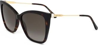 Jimmy Choo London Lunettes de Soleil Jimmy Choo SEBA/S 086 HAVANA 58/15/145 Femme
