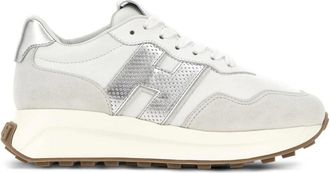 Hogan Femme, Chaussures, Gris, Taille: 37 1/2 EU H641 Baskets