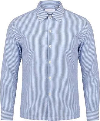 Only & Sons Only & Sons, Homme, Chemises, Bleu, Taille: S Chemise classique ray&eacute;e &agrave; manches longues en coton