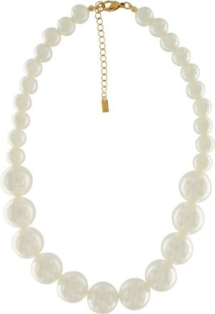 Dansk Copenhagen Femme, Accessoires, Jaune, Taille: ONE Size Collier de perles pour un style joyeux