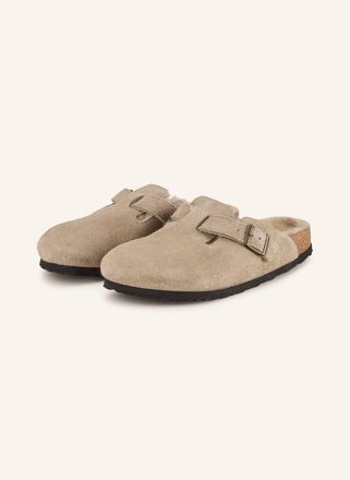 Birkenstock Pantoletten Boston Shearling beige
