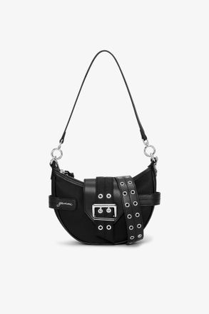Ganni schwarz Small Bucky Umh&auml;ngetasche