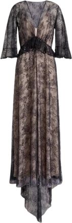 Alberta Ferretti Femme, Robes, Noir, Taille: 38 FR Gowns