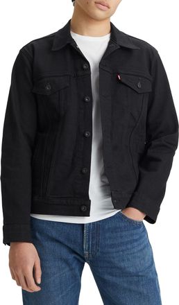 Levi's Herren The Trucker Jacke,Dark Horse,XXS