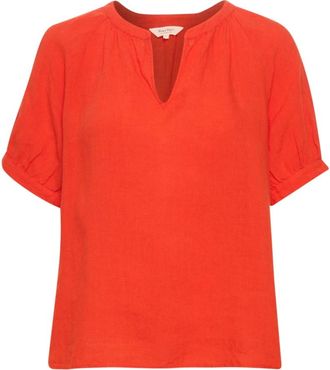 Part Two Femme, Blouses et Chemises, Rouge, Taille: 46 FR PopsyPW Bl