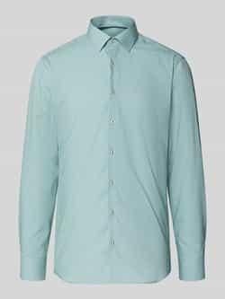 Eterna Slim Fit Business Hemd aus Lyocell-Mix mit Kentkragen