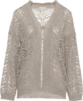 PANICALE Panicale, Femme, Pulls, Beige, Taille: 44 FR Cardigans