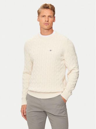 GANT Pullover 8050601 Beige Regular Fit