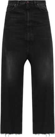 Maison Margiela Homme, Jeans, Noir, Taille: W30 Jean Droit