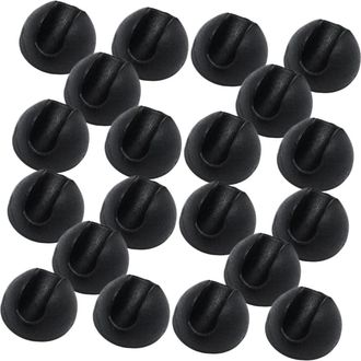 SOLUSTRE 20 St&uuml;ck Haarnadel Tischbeinschoner rutschfest Passgenaue Stuhlfu&szlig;schoner aus Langlebigem Material Bodenschutz f&uuml;r Holz und Fliesenb&ouml;den Vielseitig f&uuml;