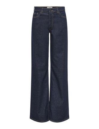 Jacqueline de Yong JdY Damen Jdyruby Mw Wid Rinse 1015 DNM Noos, Dark Blue Denim, S / 32L