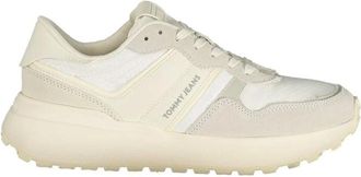 Tommy Hilfiger Femme, Chaussures, Blanc, Taille: 39 EU Baskets à lacets