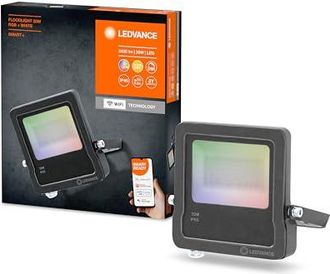 Ledvance 4058075474642 Luminaire extérieur connectée LED, Aluminum, W, Couleurs RGBW modifiables, 30 Watts